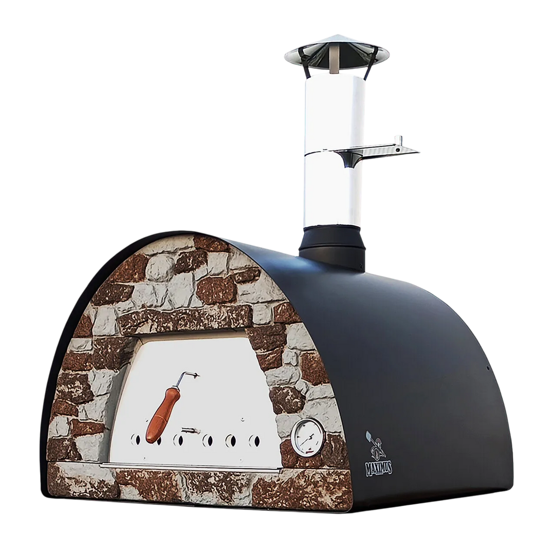 Wood-fired ovens for bread and pizza & stone and brick barbecues