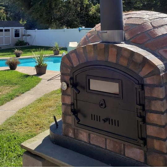Rustic Outdoor Wood-Fired Oven | MyBarbecue